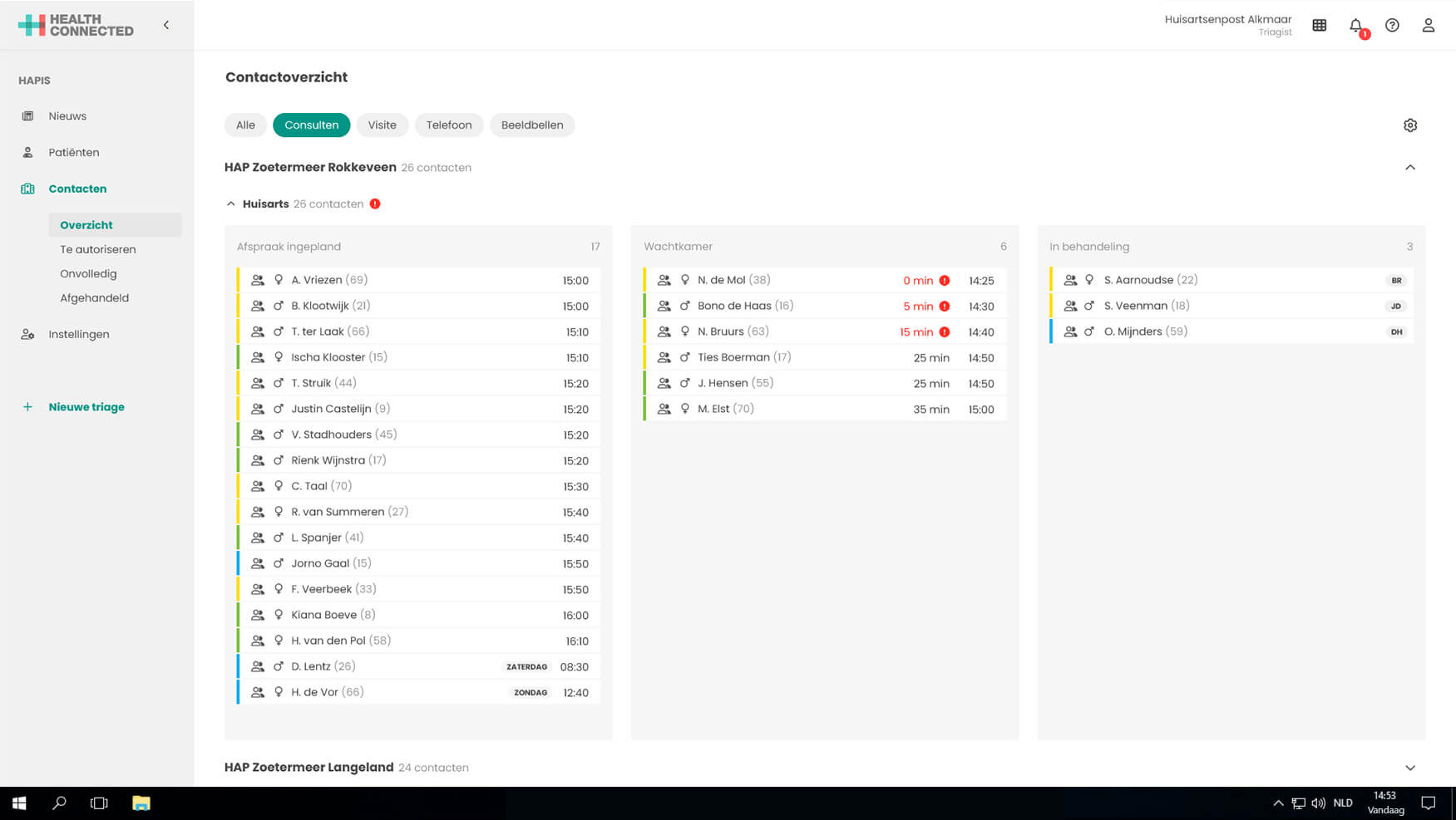 HealthConnected: Hét platform voor de eerstelijns zorg • HealthConnected